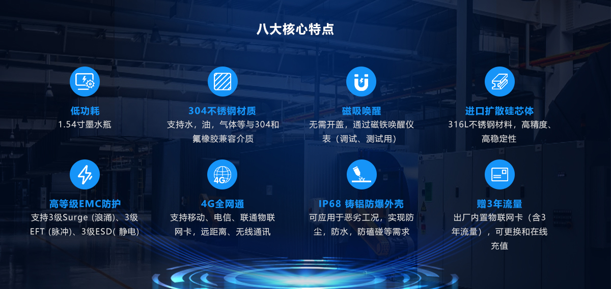 4G远程仪表 蓝蜂物联网